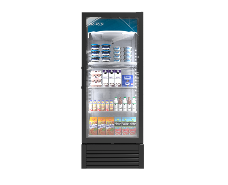 Pro Kold VC-23 Large One Door Glass Cooler Free Shipping - 5 Star Restaurant Equipment