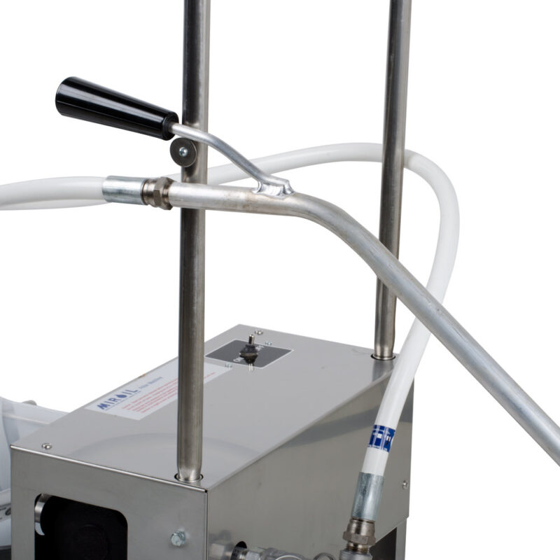 MirOil BD505 55 lb. Fryer Oil Electric Filter Machine and Discard ...